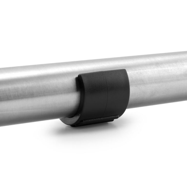 Klem glijder voor buisframe met pen - Limmie's Vloerenservice